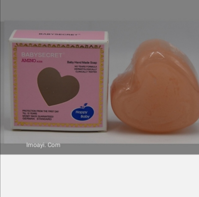 Baby secret Amino Acids hand made soap 120g