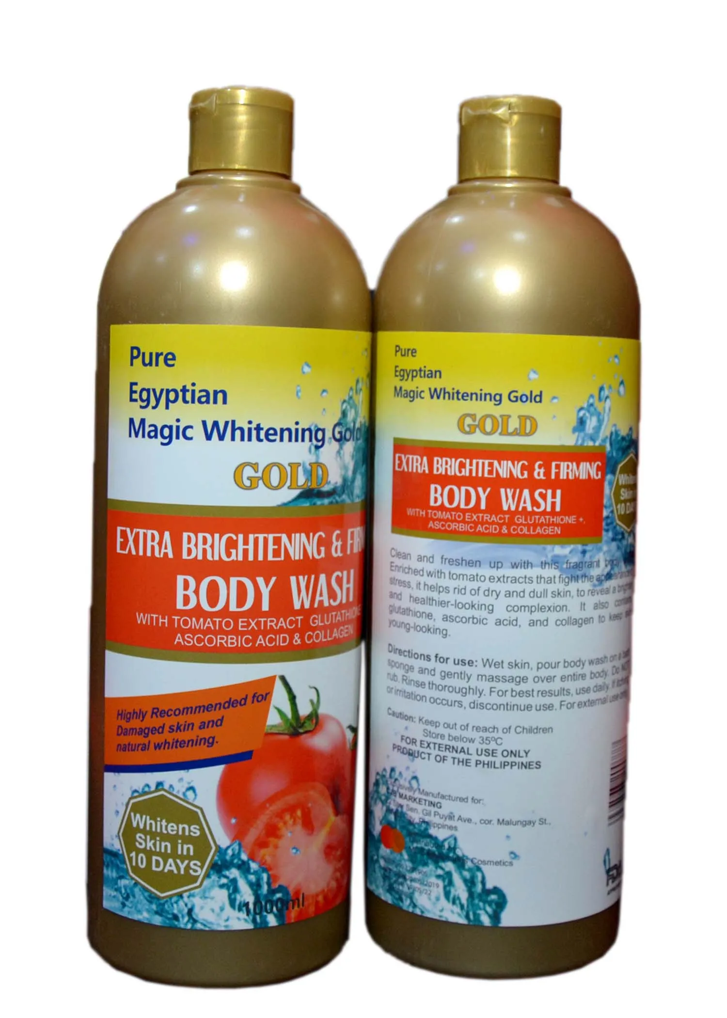 Pure Egyptian Magic Whitening Gold Body Wash 1000ml