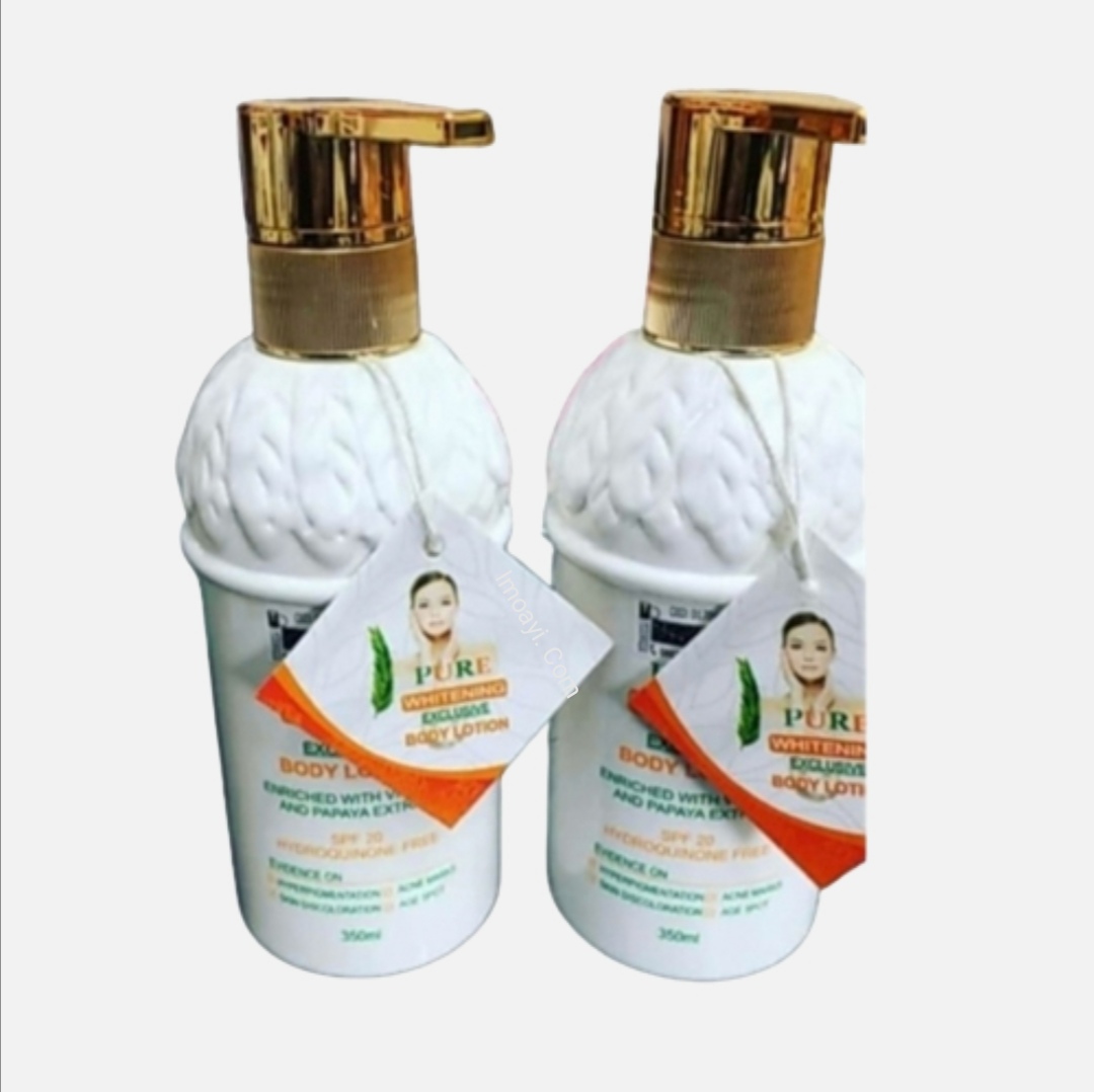 PURE WHITENING EXCLUSIVE BODY LOTION 350ML