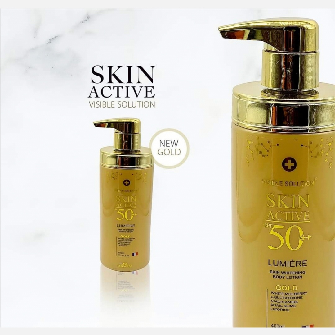 VISIBLE SOLUTION SKIN ACTIVE SPF 50+ ++ LUMIÈRE SKIN WHITENING BODY ...