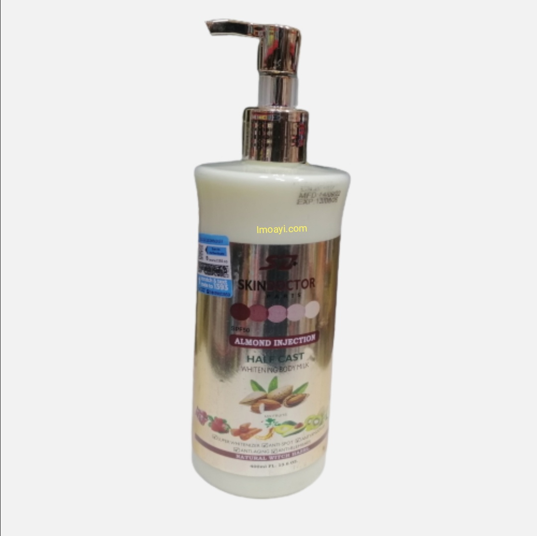 SKINDOCTOR ALMOND INJECTION HALF CAST WHITENING BODY MILK - NATURAL ...